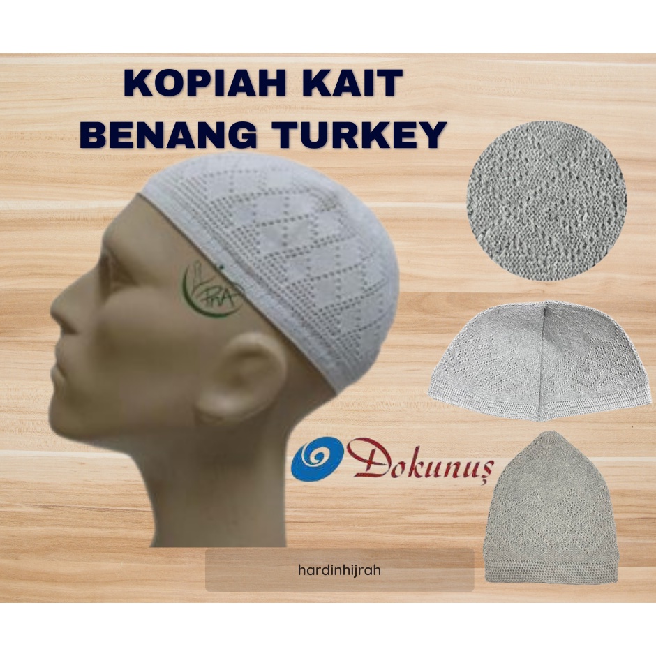 KOPIAH KAIT ALES BENANG TURKEY SPECIAL DOKUNUS TEXTILE | Shopee Malaysia