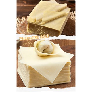 Wantan Skin 400gm Frozen Vacuum Pack Wantan Skin Wonton Wrapper Wonton ...