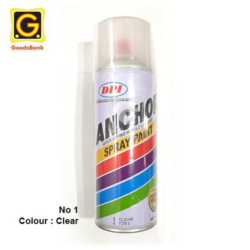 400ml anchor spray paint - no.1 clear | BeeCost