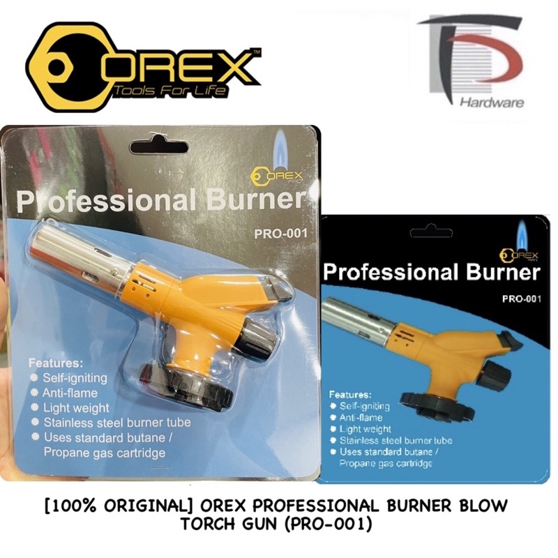[100% ORIGINAL] OREX PROFESSIONAL BURNER BLOW TORCH GUN (PRO-001 ...