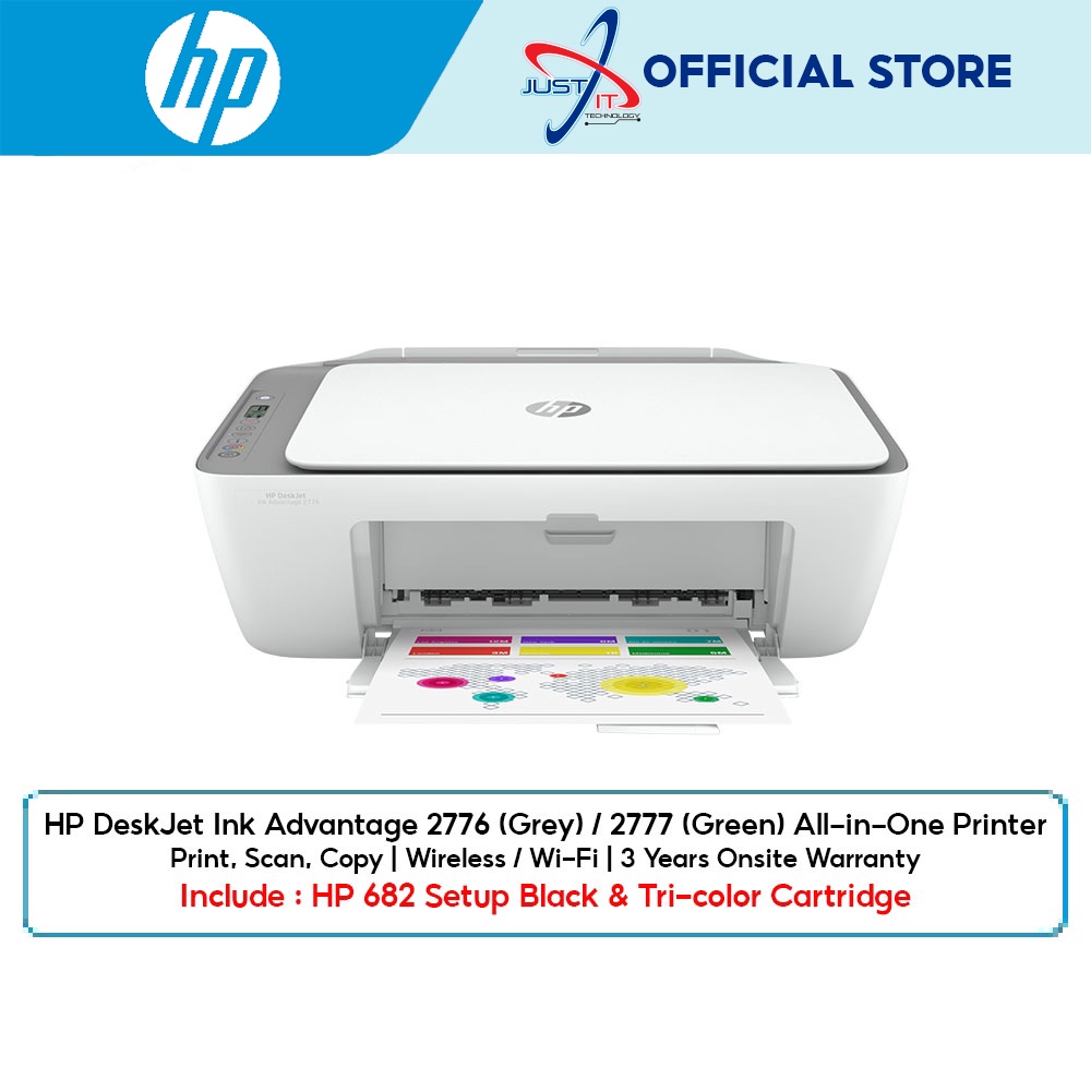 Hp 2776 / 2777 Deskjet Ink Advantage All In One Printer (Print,Scan,Copy,Wifi) | Shopee Malaysia