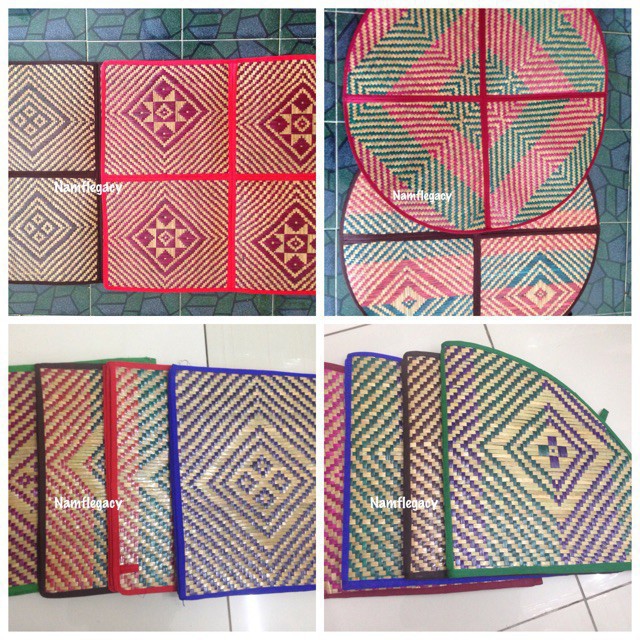 TIKAR Bulat/Segi Empat SAPRA /SPRAH/TIKAR MENGKUANG LAPIK HIDANG/ TIKAR ...
