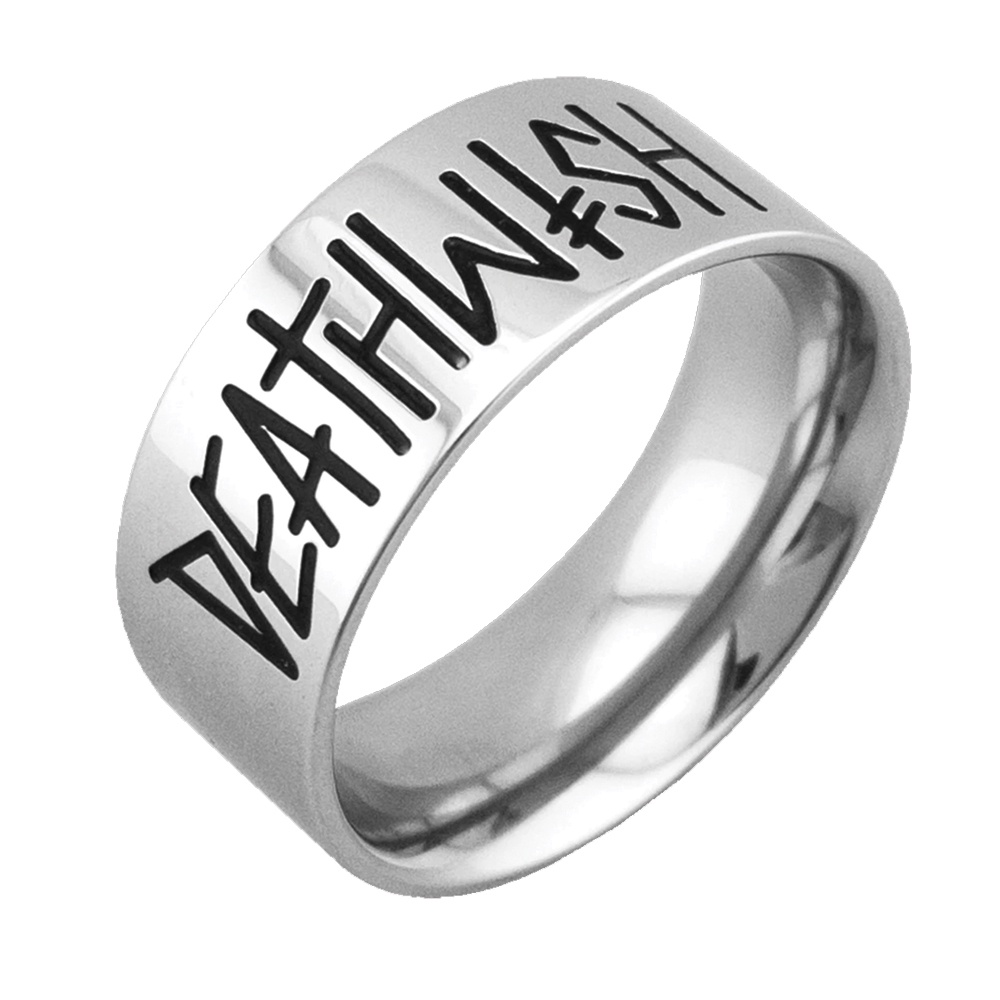 Deathwish DEATHSPRAY RING ( Silver ) | Shopee Malaysia