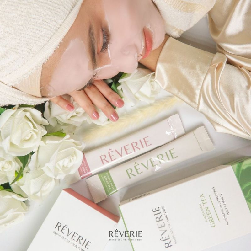 Reverie Touch Rubber Mask - Rosy Glow or Green Tea (sachet/box ...