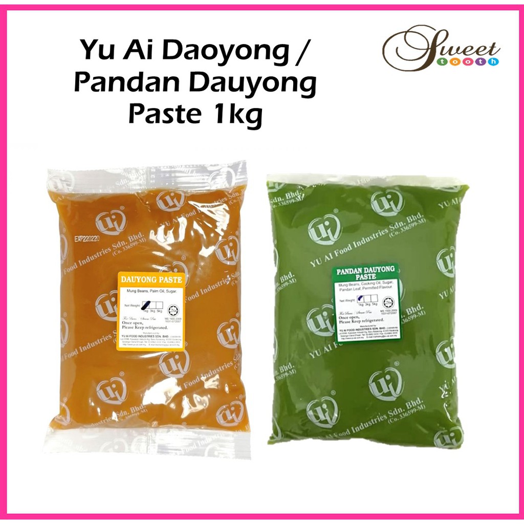 Yu Ai Dauyong Mung bean / Pandan Daoyong Paste 1kg | Shopee Malaysia
