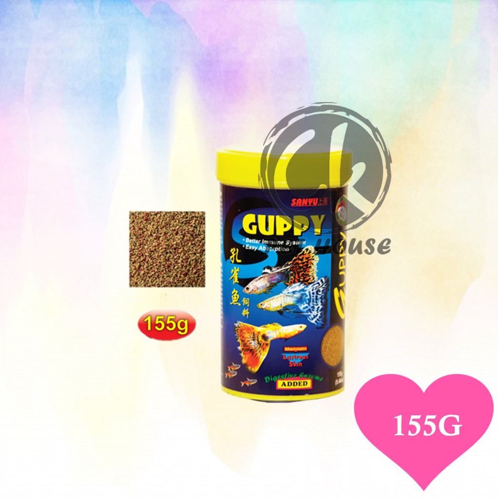 Sanyu Guppy Micro Pellet (Fish Food) 155G | Shopee Malaysia