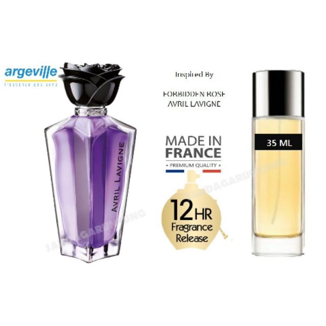 Argeville Perfume Long Lasting Parfum Inspired By Avril Lavigne ...