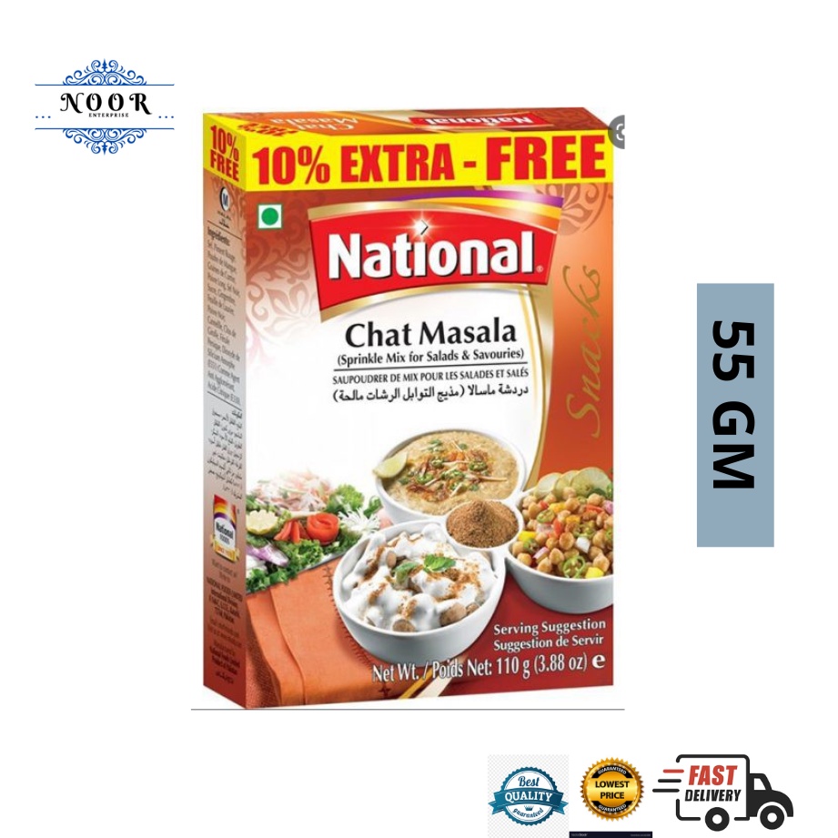 National Chaat Masala/ Rempah Chaat/ 55gm Value Pack | Shopee Malaysia