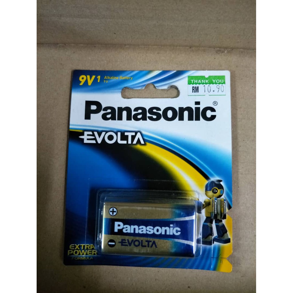 Panasonic 9V alkaline battery square battery | Shopee Malaysia