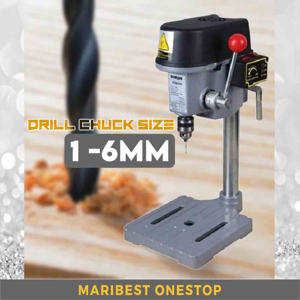6MM MINI BENCH DRILL MINI DRILLING MACHINE BENCH MACHINE TABLE | Shopee ...