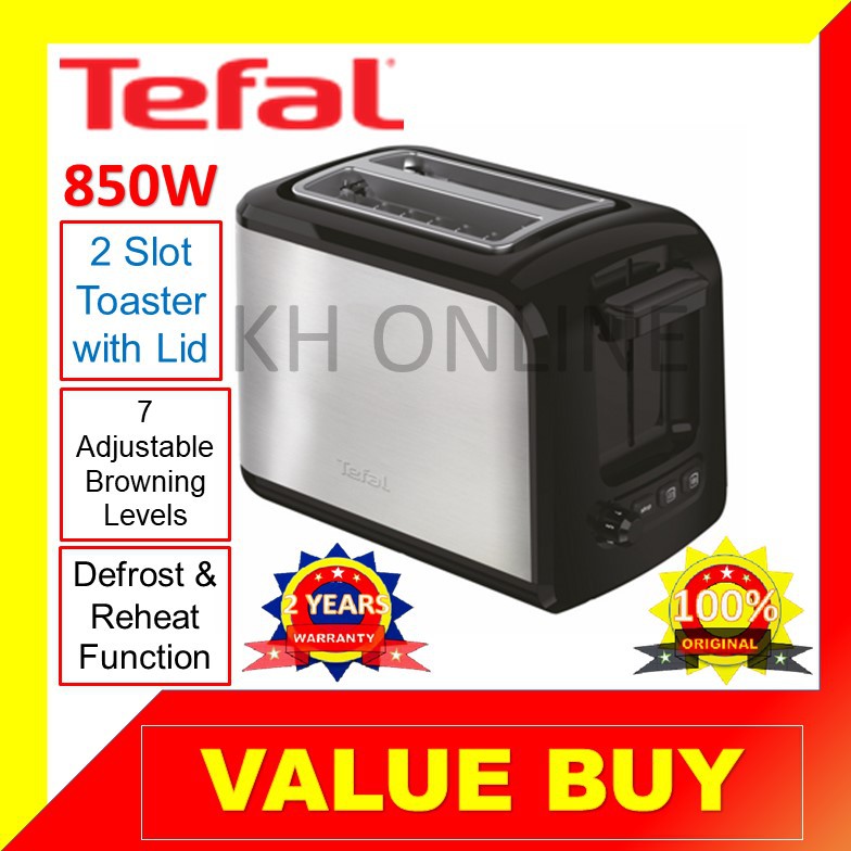 Tefal Toaster 2 Slices Express (TT410) | Shopee Malaysia