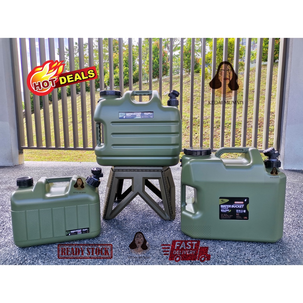 Ready Stock Outdoor Portable Water Storage Bucket Reservoir Portable ...