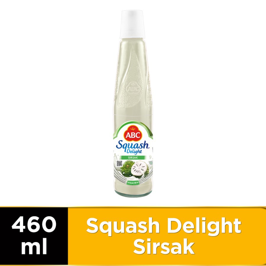 Abc Squash Delight Syrup Flavor Sirsak 460 ml | Shopee Malaysia