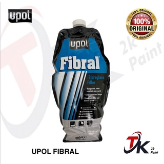UPOL FIBRAL FIBREGLASS FILLER WITH HARDENER - 880ML **READY STOCK ...