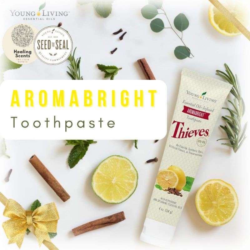 Young Living Thieves AromaBright Toothpaste 114g | Shopee Malaysia