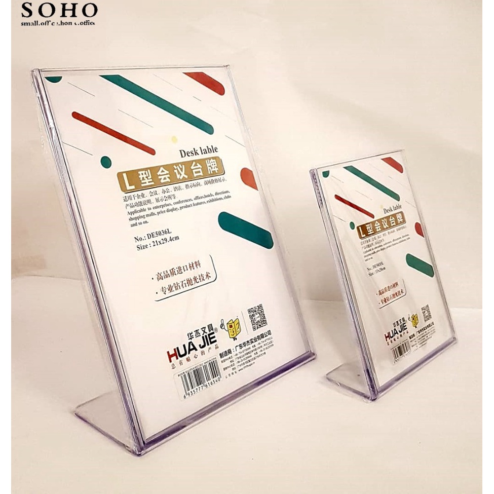 acrylic display stand A4 paper - Prices and Promotions - Mar 2023 ...