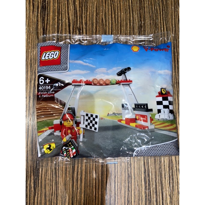 Lego shell v-power 40194 finish line & podium(original) | Shopee Malaysia