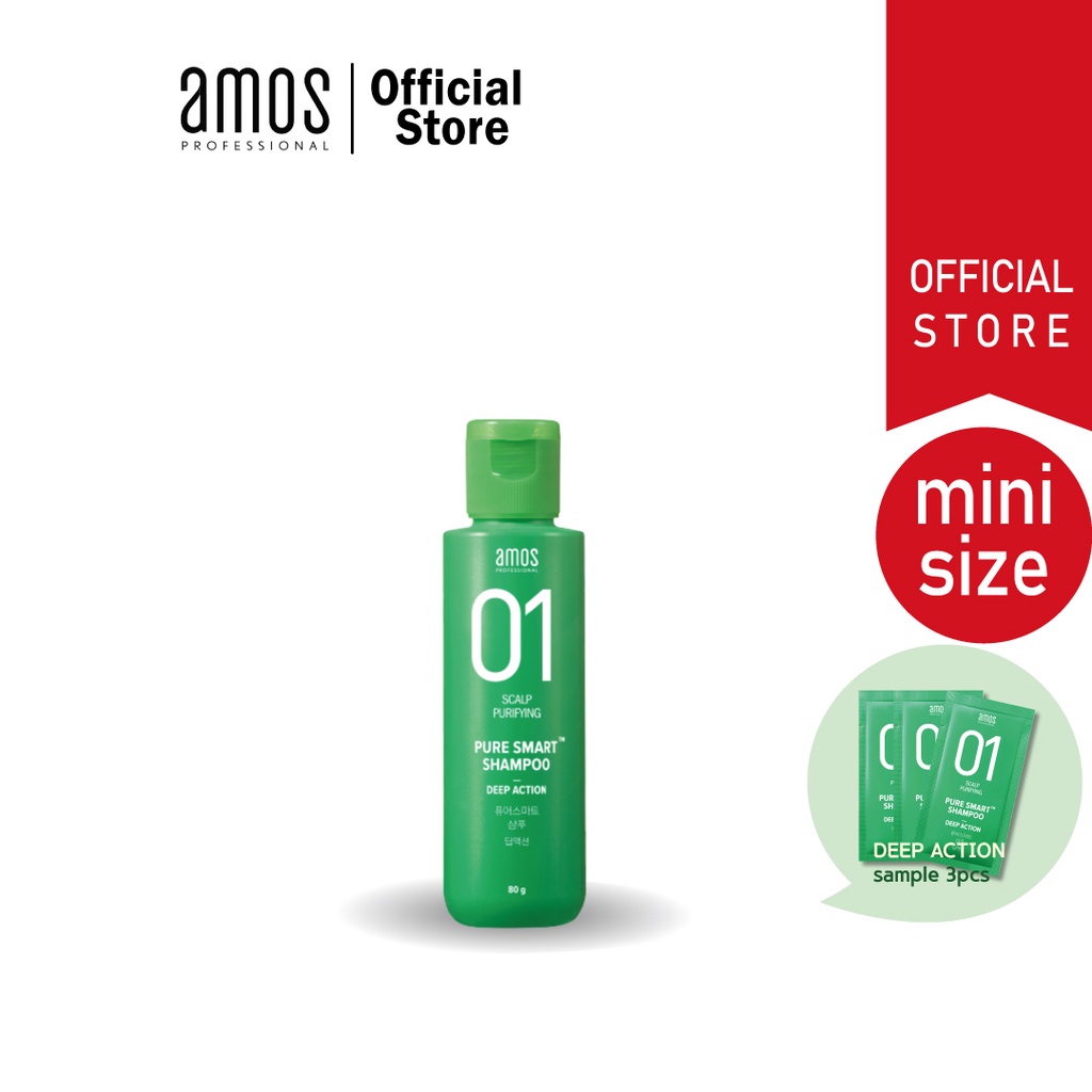 [AMOS PROFESSIONAL] +NEW+ Pure Smart dandruff care Shampoo Deep Action ...
