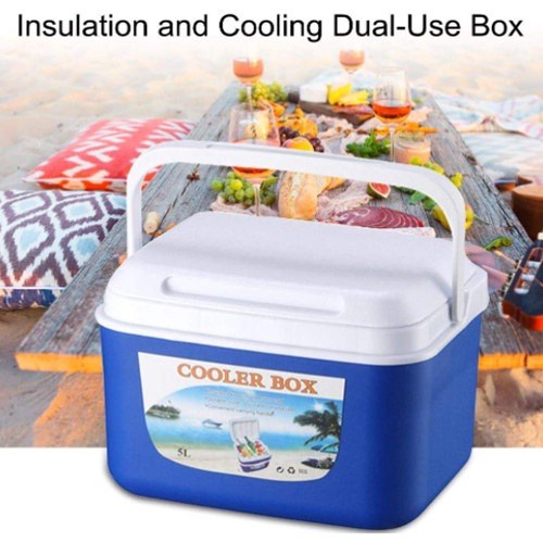 Camping Cooler Box Keep Cool Temperature Control Portable Plastic ...