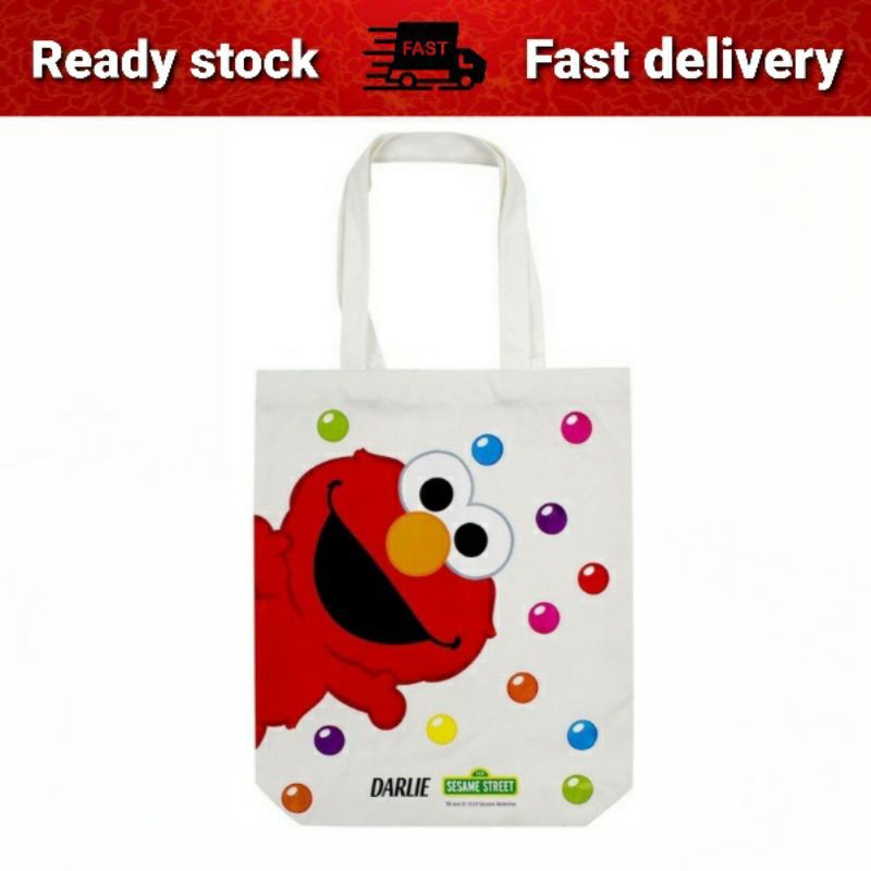 Sesame Street Recycle Bag Darlie | Shopee Malaysia