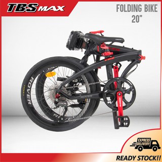 TRS ROVER 20"(451) SHIMANO 9 Speed Aluminum Folding Bike / Basikal ...