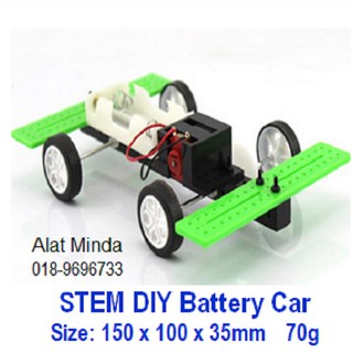 [Ready Stock] STEM DIY Battery Operate Car, Assembled Electric Car ...
