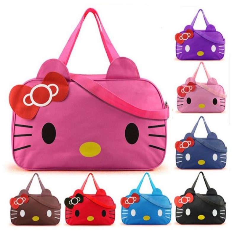 Hello Kitty Women Travel Bag Hello Kitty Diaper Bag Shoulder Handbag ...