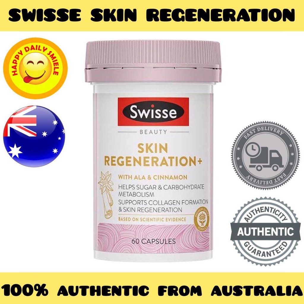 Swisse Skin Regeneration+ 60 Capsules (Ready Stock) | Shopee Malaysia