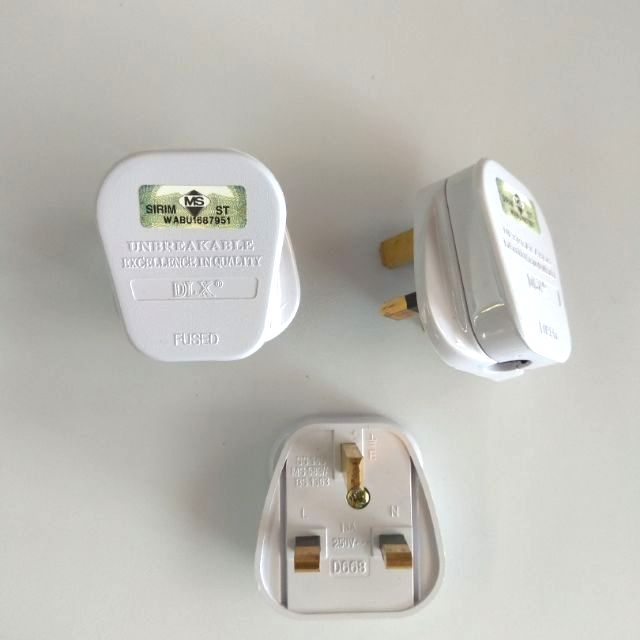 Plug Tough Plug Fuse 13Amp 3pin (sirim) | Shopee Malaysia