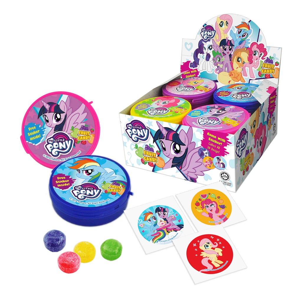 MY LITTLE PONY MIX FRUITS CANDY 20GX12PCS | Shopee Malaysia