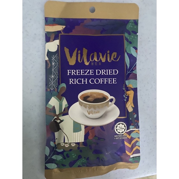 Vilavie Freeze Dried Rich Coffee (40g x 3 sachet) | Shopee Malaysia