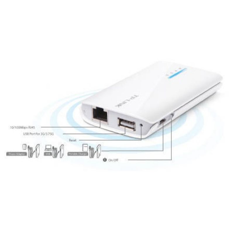 TP-LINK MR3040 Portable Battery Powered 3G/4G Wireless Router | Shopee ...