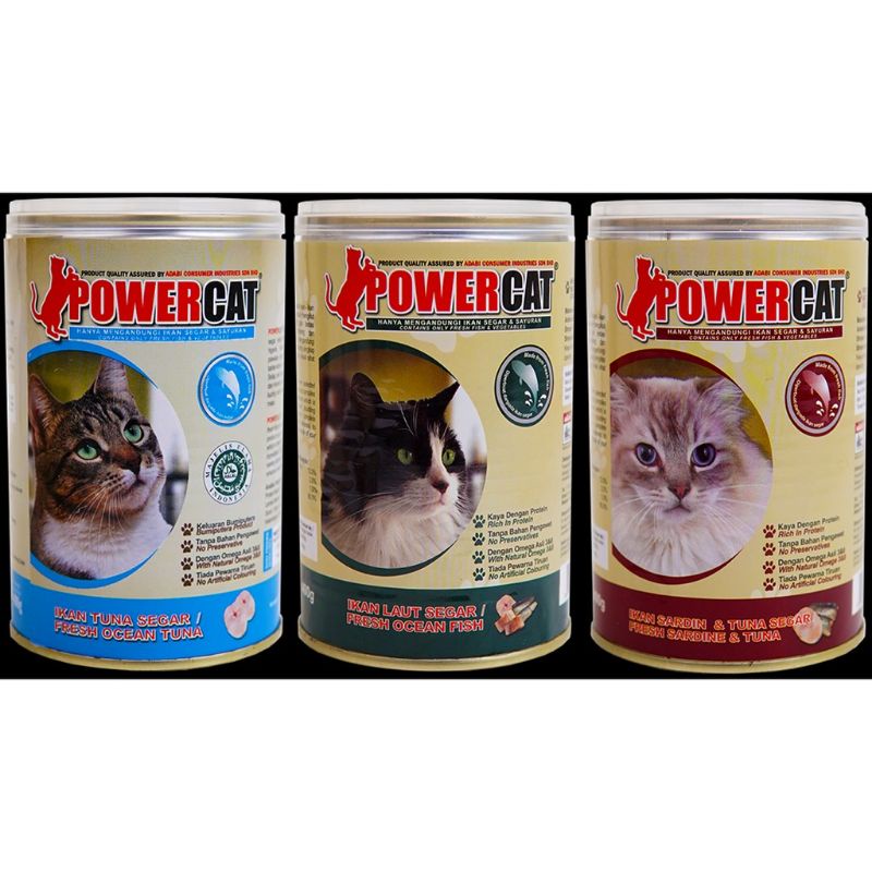 PowerCat Wet Food Canned 400g | Shopee Malaysia