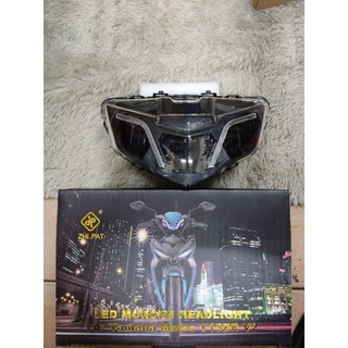 YAMAHA Y15ZR Y15 V2 BESAR ZHI PAT LED HEAD LAMP lampu led ZhiPat (USE DC) | Shopee Malaysia