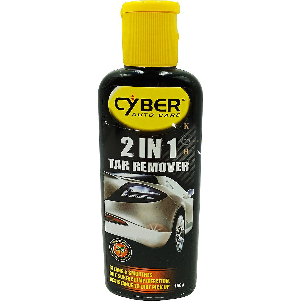 CYBER AUTO CARE 2 in 1 Tar Remover - Cleans & Smoothes, Out Surface ...