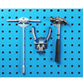 Steel Pegboard Assorted Hooks Square Holes | Shopee Malaysia