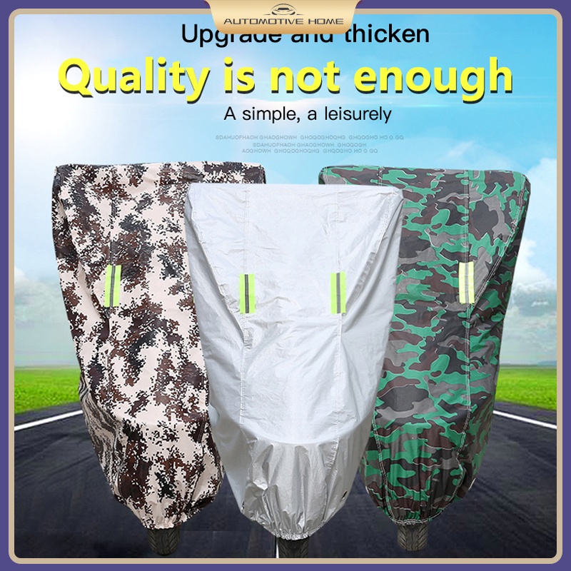 Motorcycle Waterproof Rain Cover Penutup Motorsikal UV Protection ...