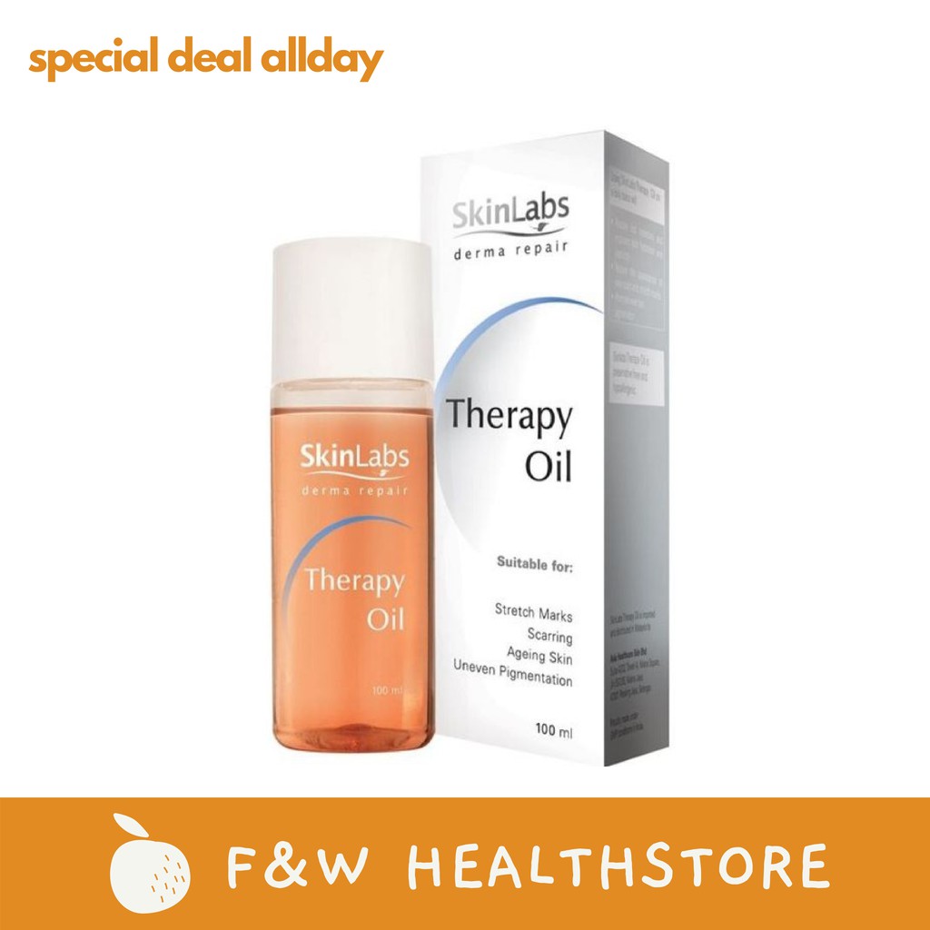 SKINLAB Therapy Oil 100ml (Ideal for scar, uneven pigmentation ...