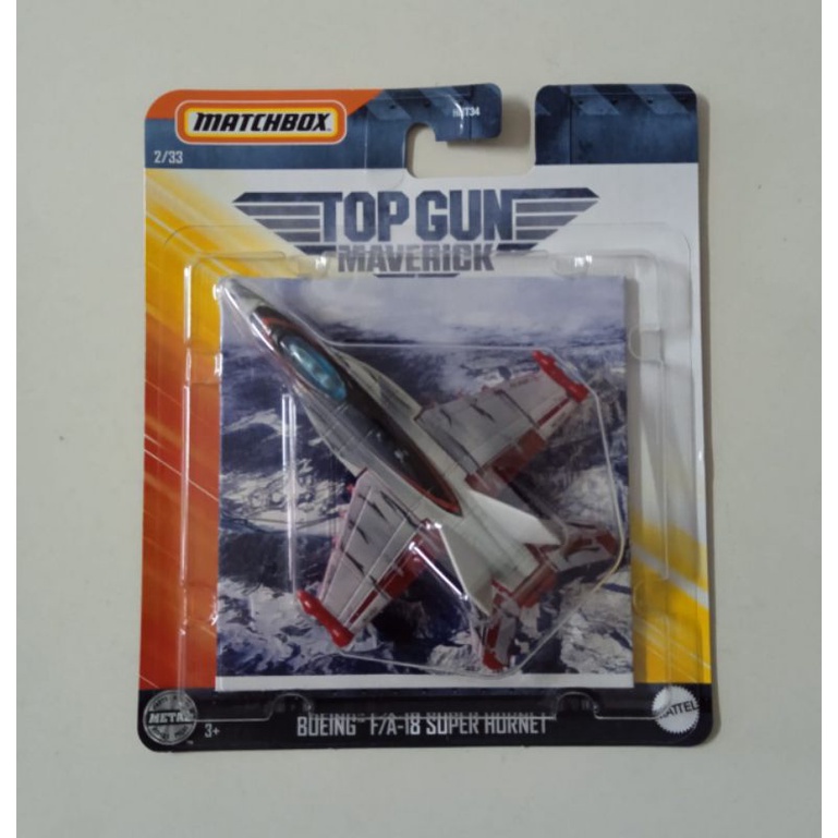 Matchbox Sky Busters Top Gun Maverick Boeing F/A-18 Super Hornet Match ...