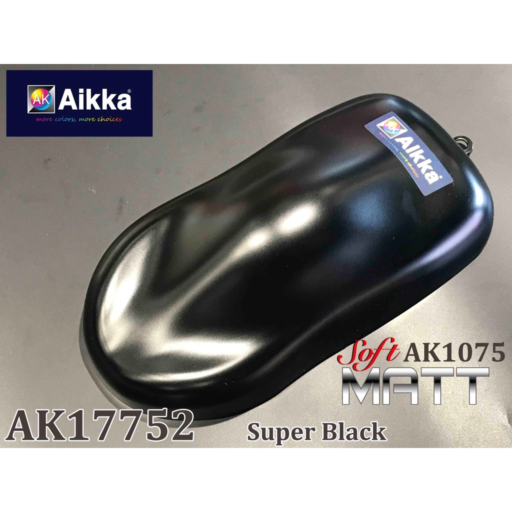 AIKKA AK17752/SM17752 : Super Black -aikka Soft Matt Clearcoat series ...