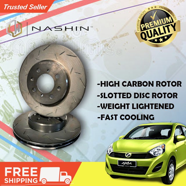 Perodua Axia - Nashin Performance OE Disc Rotor (Front) | Shopee Malaysia