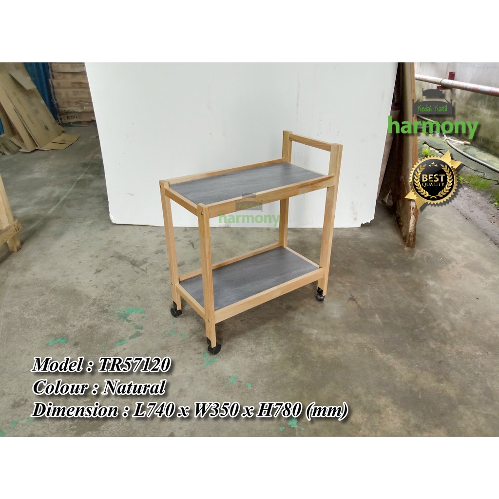 Harmony Kitchen Trolley / Wooden Kitchen Trolley / Mosaic Top Trolley ...