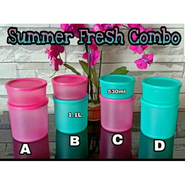 Tupperware Summer Fresh Round (loose) | Shopee Malaysia