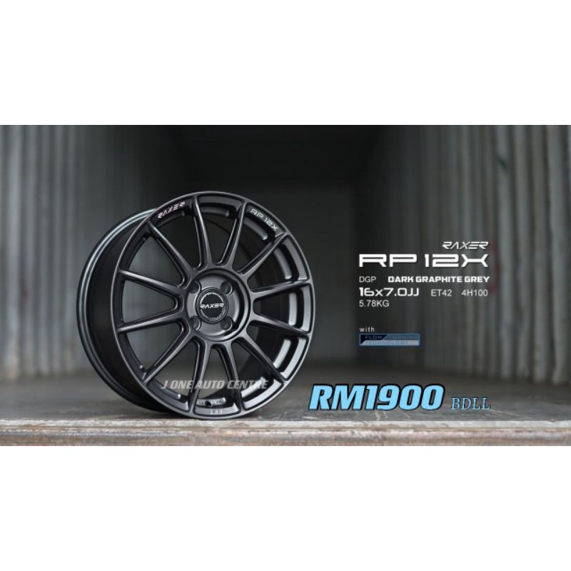 NEW RIM ORI RAXER RP12X 16INC WIRA MYVI VIOS CITY | Shopee Malaysia