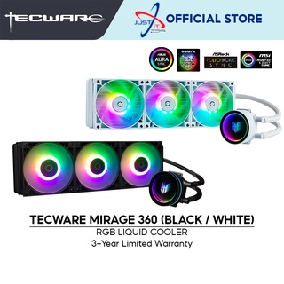 TECWARE Mirage ( 120 / 240 / 360 ) ARGB AIO Cooler - BLACK / WHITE ...