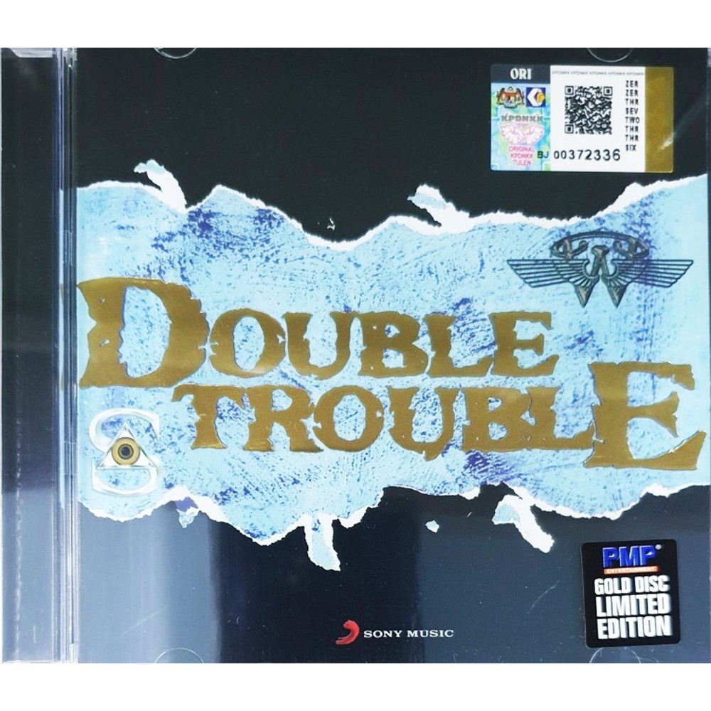 SEARCH & WINGS DOUBLE TROUBLE ALBUM CD (11 LAGU / GOLD DISC LIMITED ...