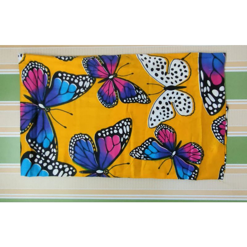 Kain Bali Corak Rama Rama | Shopee Malaysia