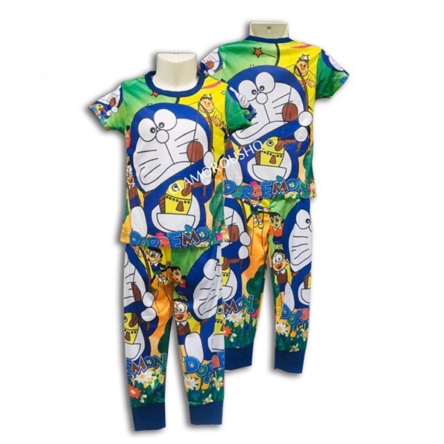 Readystock Kid's Cartoon Pyjamas Doraemon Jersey | Shopee Malaysia