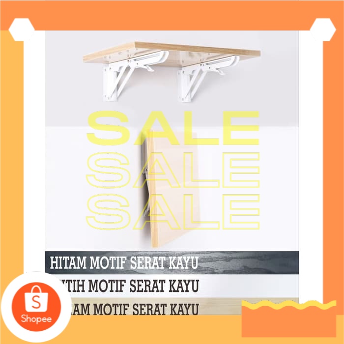 60X40 CM A794 Foldable Wall Table Shelves | Shopee Malaysia
