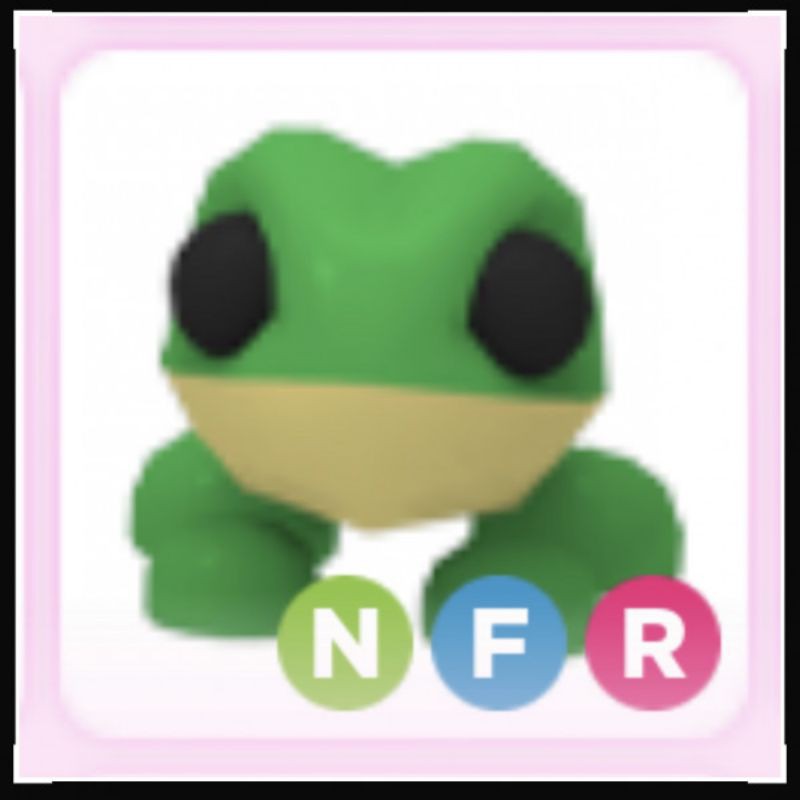 Adopt Me Frog Neon Fly Ride(NFR) | Shopee Malaysia